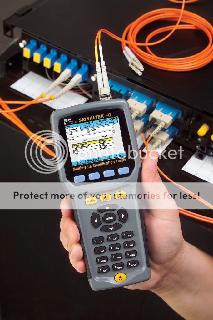IDEAL Signaltek-FO Measures Performance of Copper and Fiber Optic ...