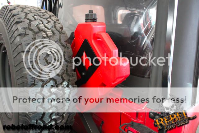 Rebel Offroad: Jeep JK and TJ RotoPax Mounts | Pirate 4x4