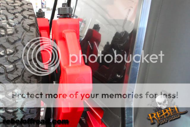 Rebel Offroad: Jeep JK and TJ RotoPax Mounts | Pirate 4x4