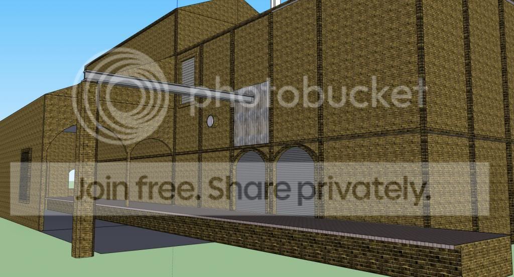 1960s rail served warehouse - British Trainz